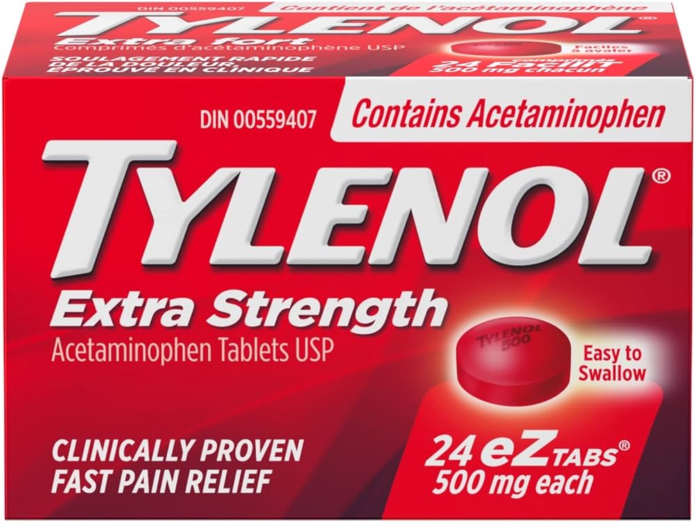 Tylenol Extra Strength 24 eZ tablets – McKnights Pharmacy