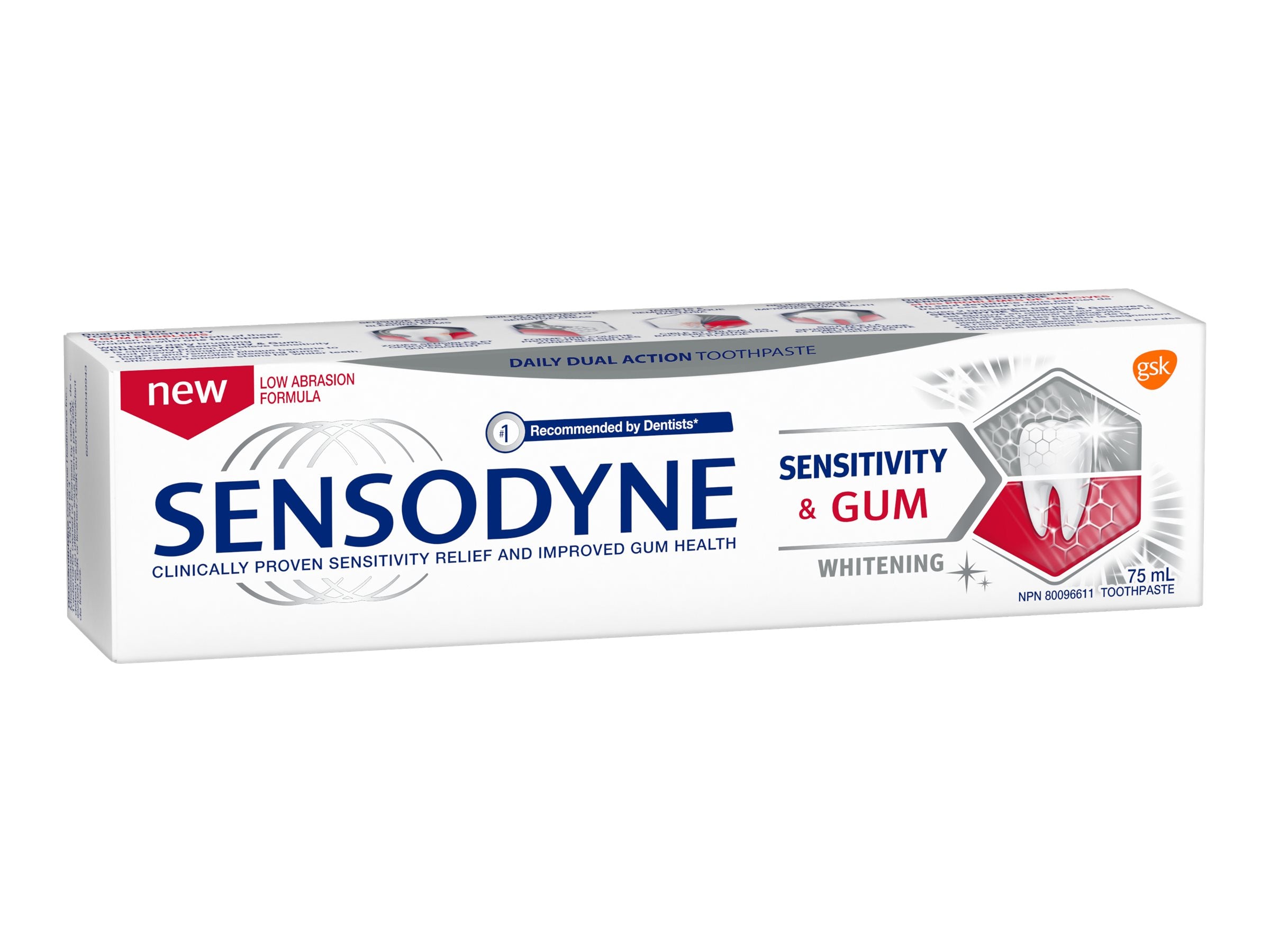 Sensodyne Sensitivity and Gum Whitening Toothpaste – McKnights Pharmacy