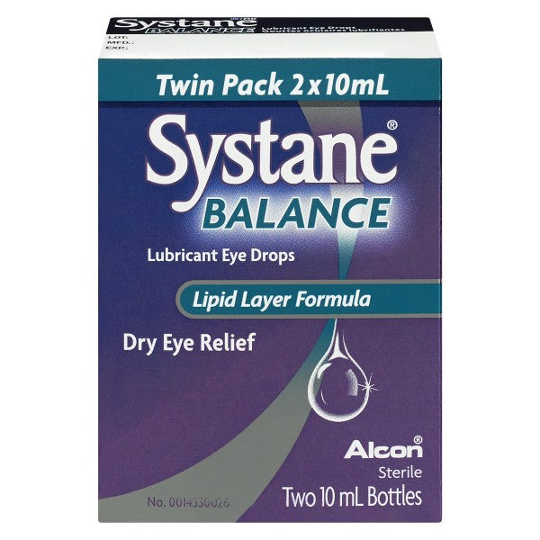 Systane Balance Lubricant Eye Drops 2x10ml – McKnights Pharmacy