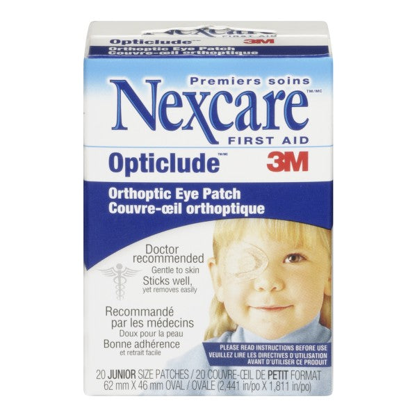 3M Nexcare Opticlude Orthoptic Eye Patch – McKnights Pharmacy
