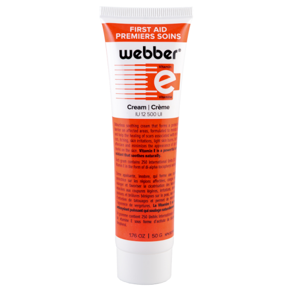 Webber First Aid Vitamin E Cream – McKnights Pharmacy