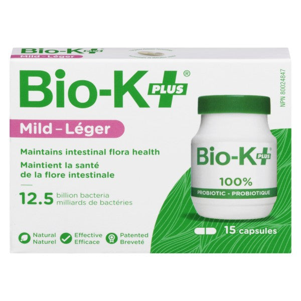 Bio-K+ Probiotic 12.5 Billion Capsules – McKnights Pharmacy