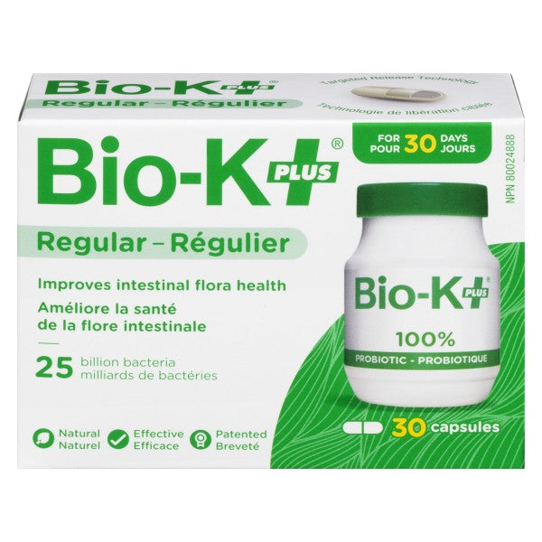 Bio-K+ Probiotic 25 Billion Capsules – McKnights Pharmacy