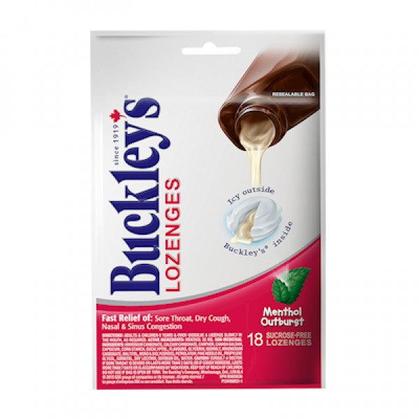 Buckley's Lozenges Menthol – McKnights Pharmacy
