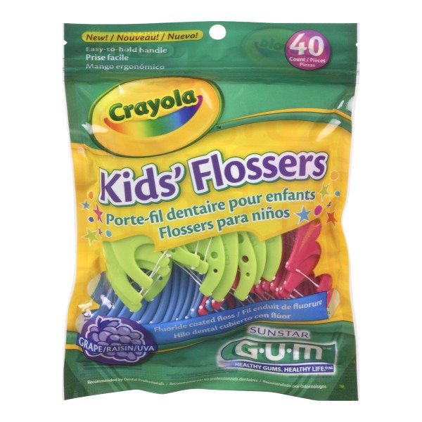 GUM Crayola Flossers – McKnights Pharmacy