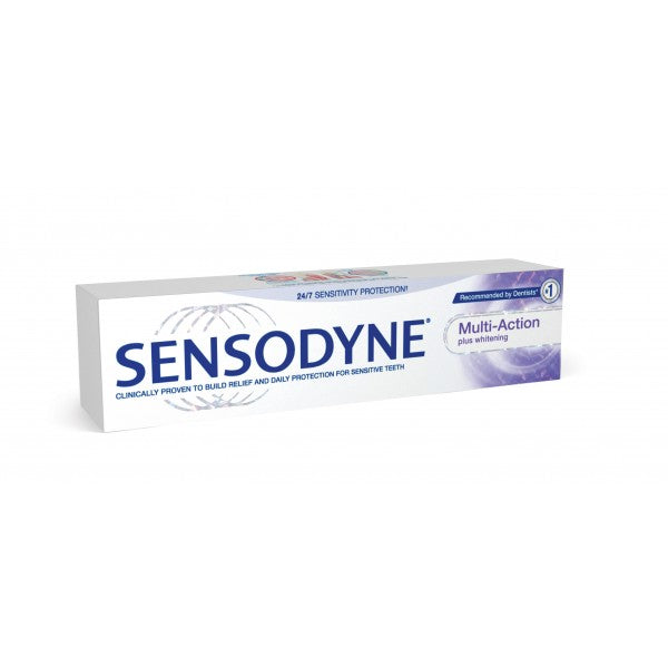 Sensodyne Multi-Action Plus Whitening Toothpaste – McKnights Pharmacy